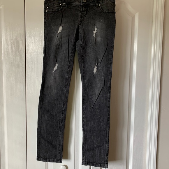Jade | Jeans | Jade Grey Washed Jeans | Poshmark